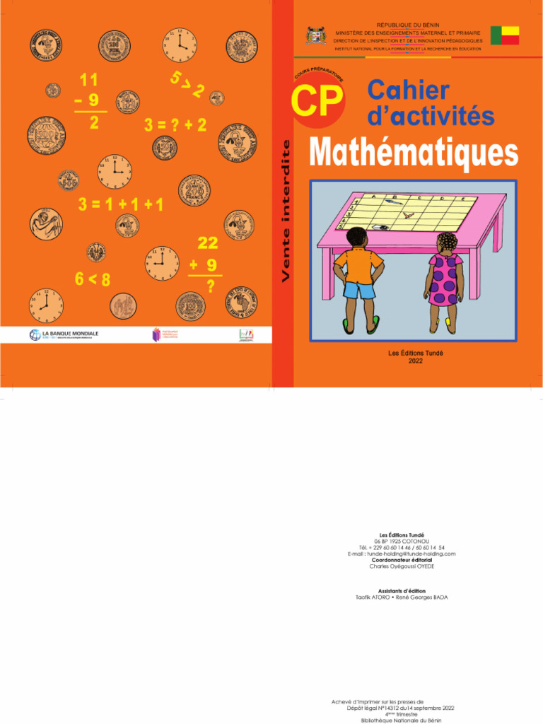 Cahier D'activites Maths CP - Quadri Edition 2022 - 11 04 2024 | PDF