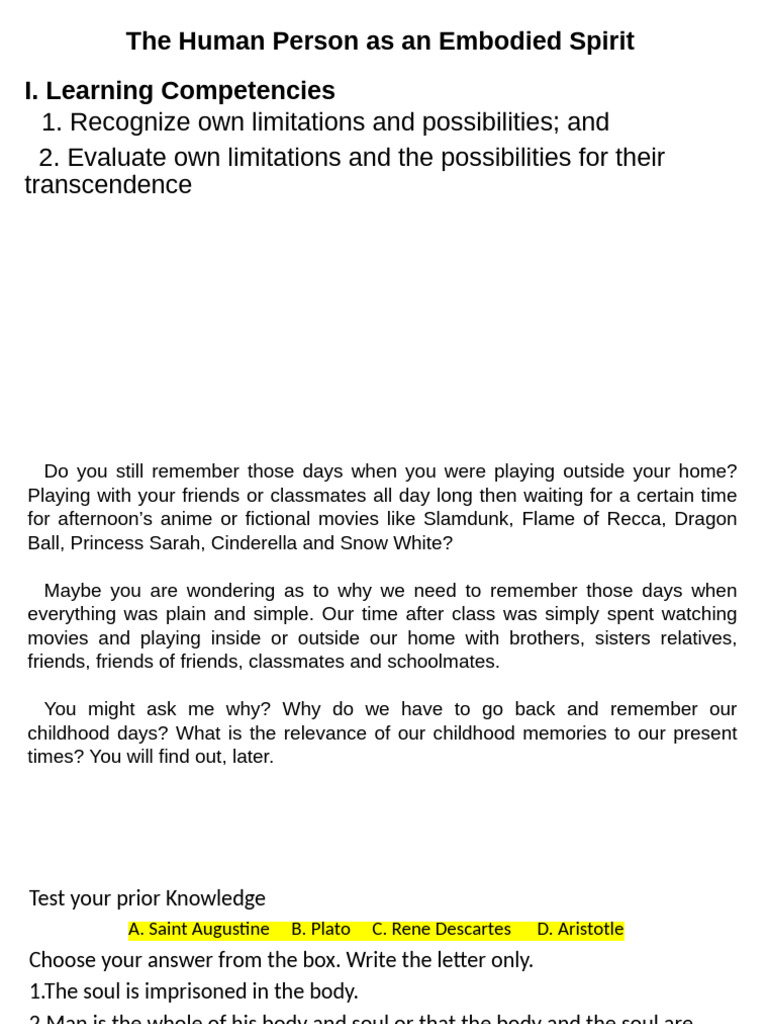 Philo Lesson 3 | PDF