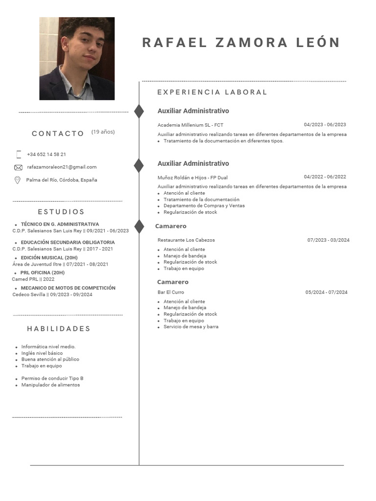 CV Rafael. | PDF