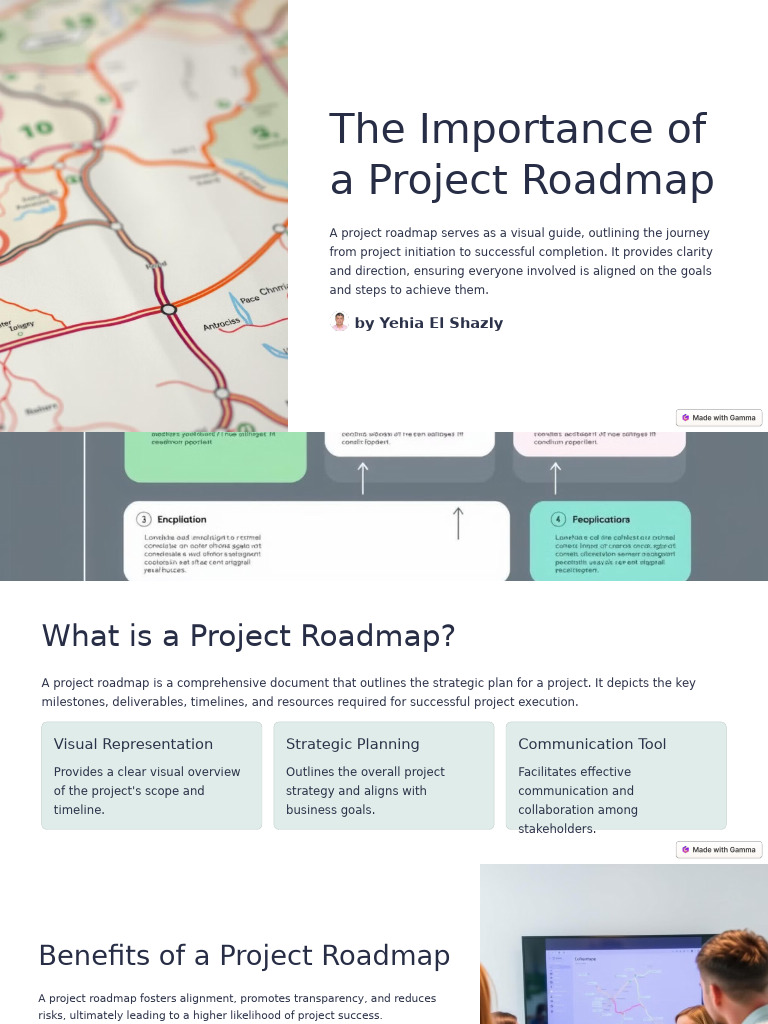 The Importance of A Project Roadmap | PDF