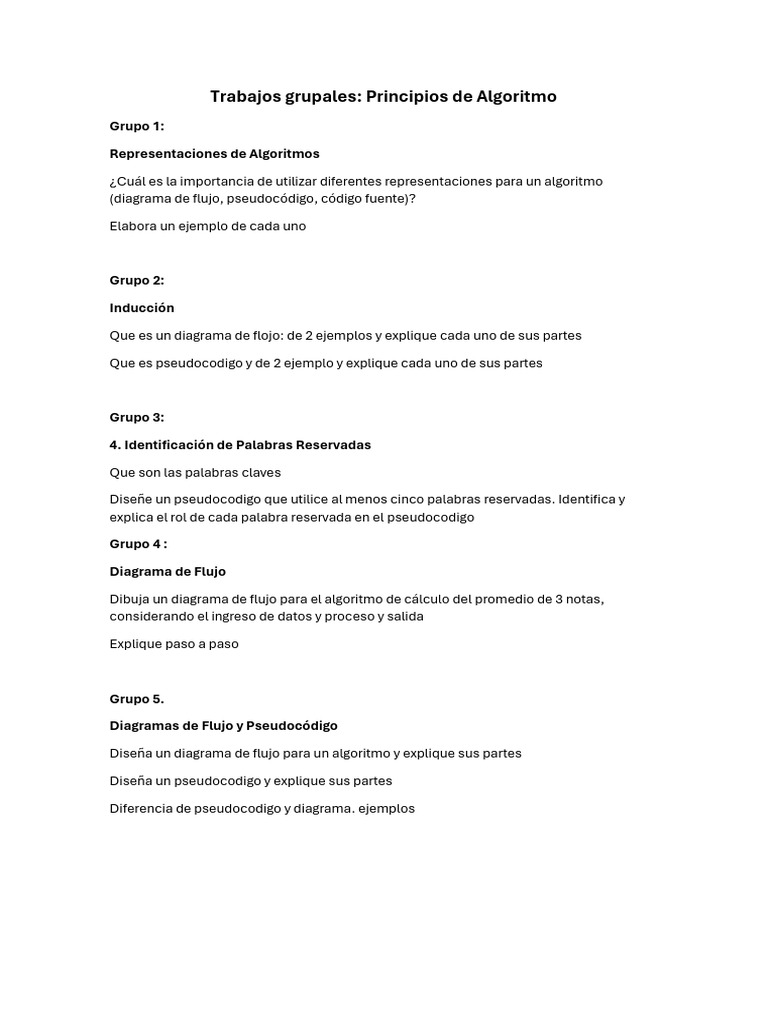 Tarea-2 Principios Algoritmo | PDF