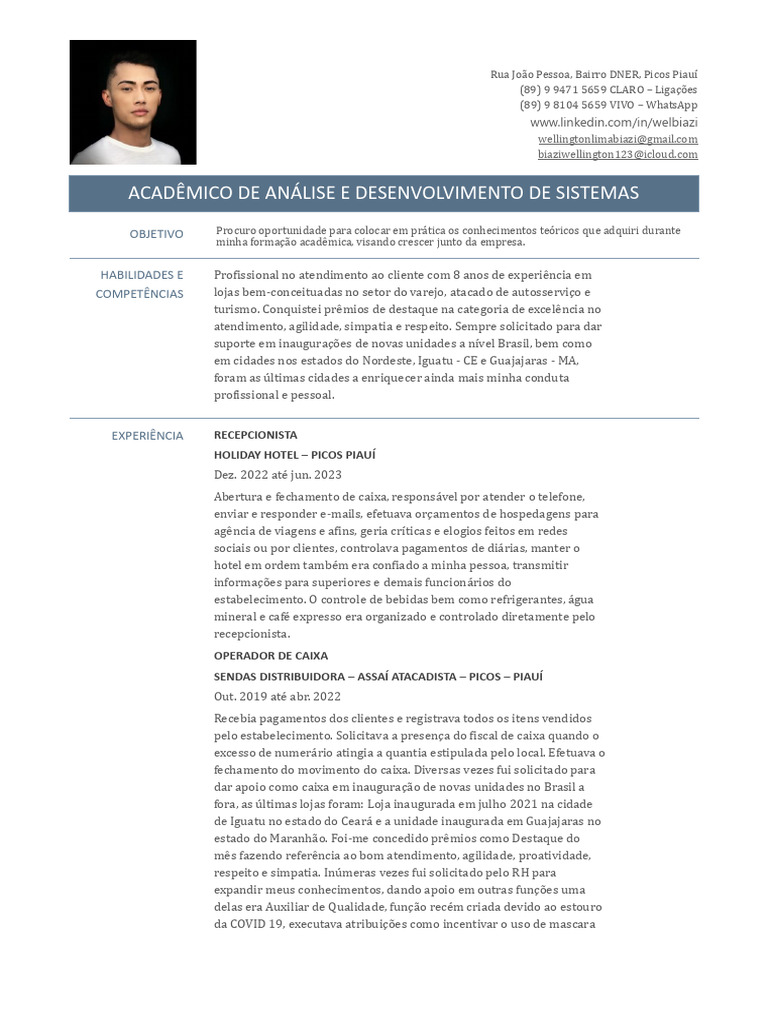 Curriculo Indeed | PDF