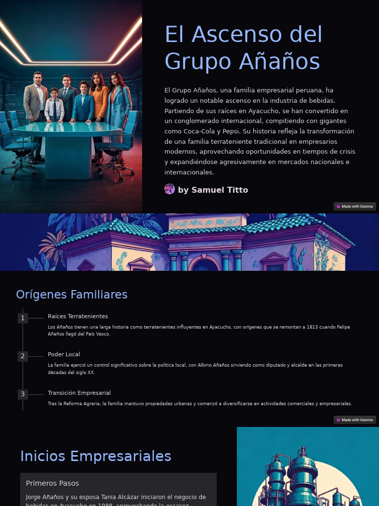 El Ascenso Del Grupo Ananos | PDF