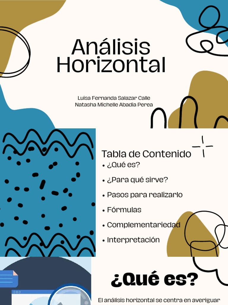 Análisis Horizontal | PDF