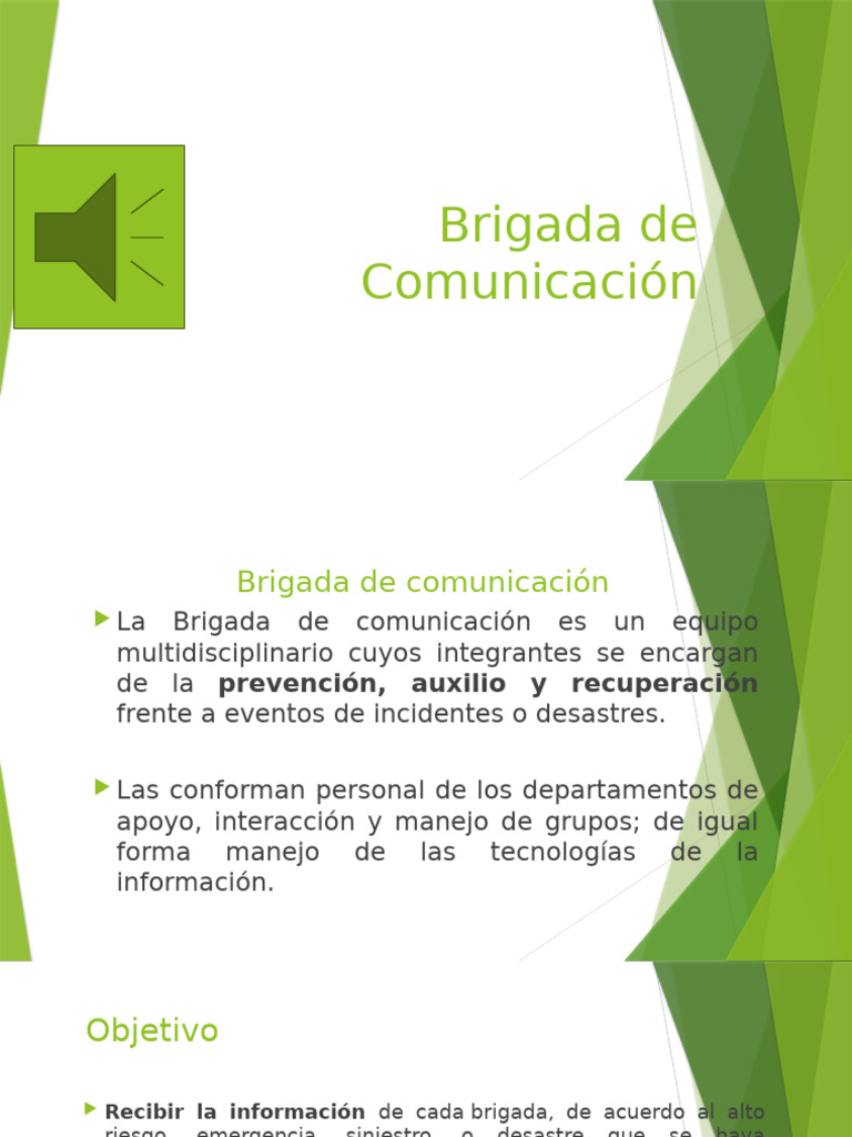 Brigada De Comunicación Pdf Comunicación Ciencias Sociales
