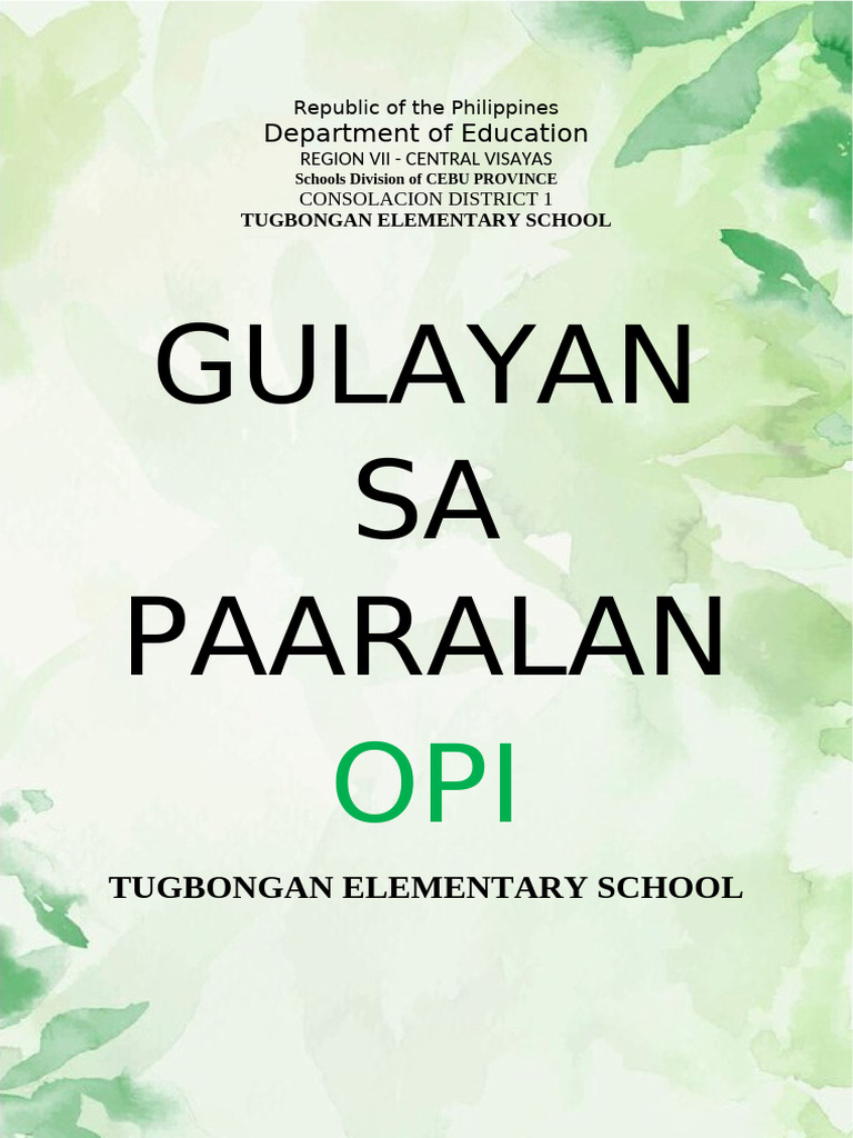 Gulayan Cover | PDF