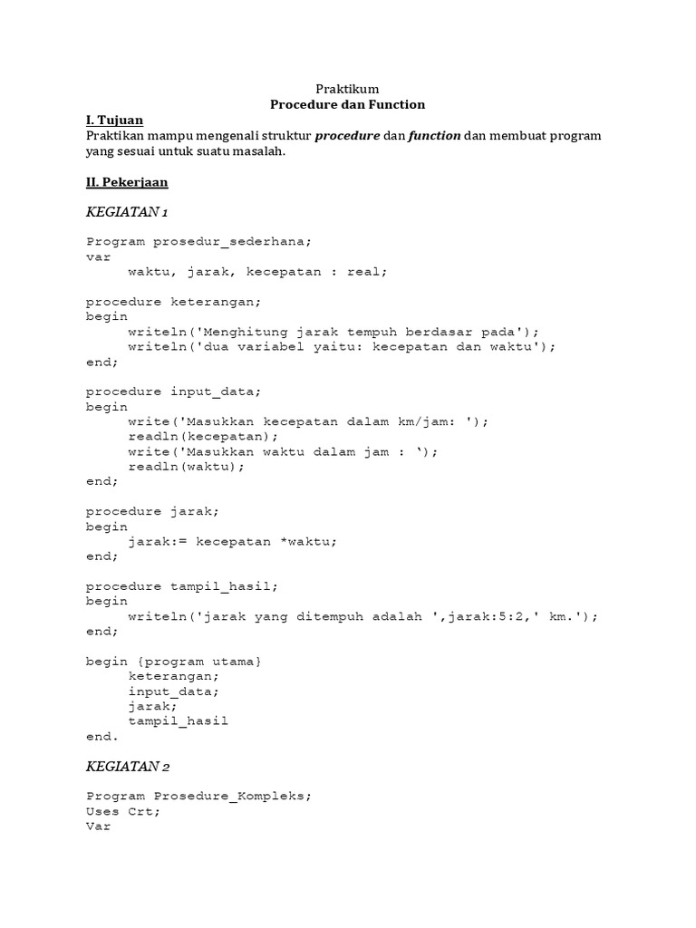 Praktikum Modular | PDF