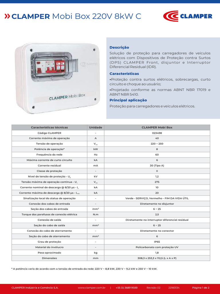 FT CLAMPER Mobi Box | PDF