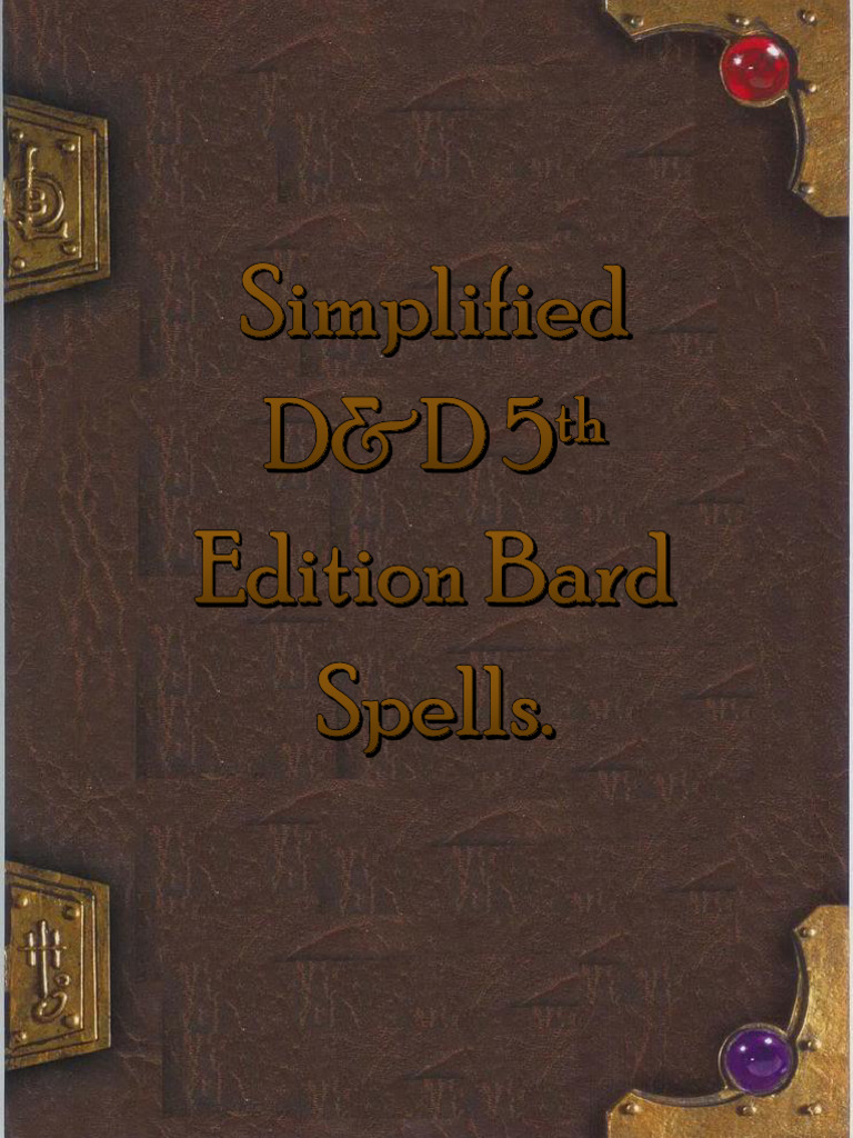 Bard Spells | PDF