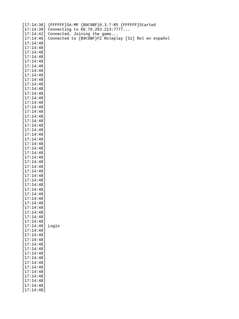 Chat Log | PDF