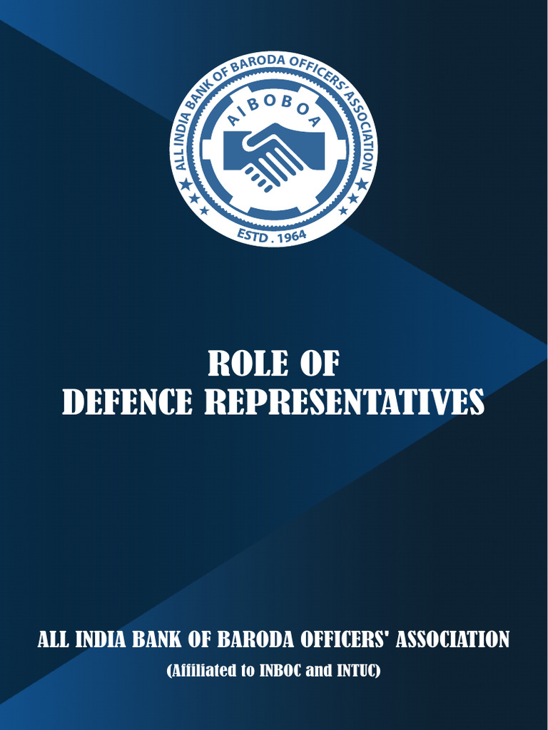 Role of Defence Representatives - Light Logo | PDF | Accountability ...