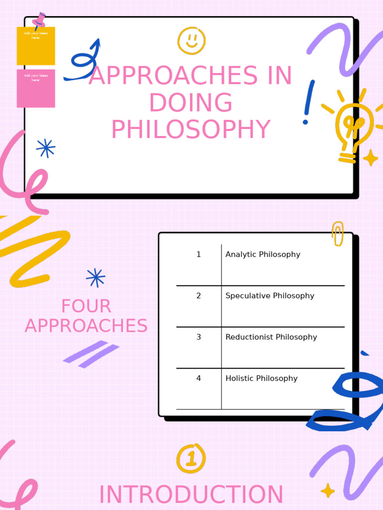 WEEK 3 Approaches in Doing Philosophy | PDF