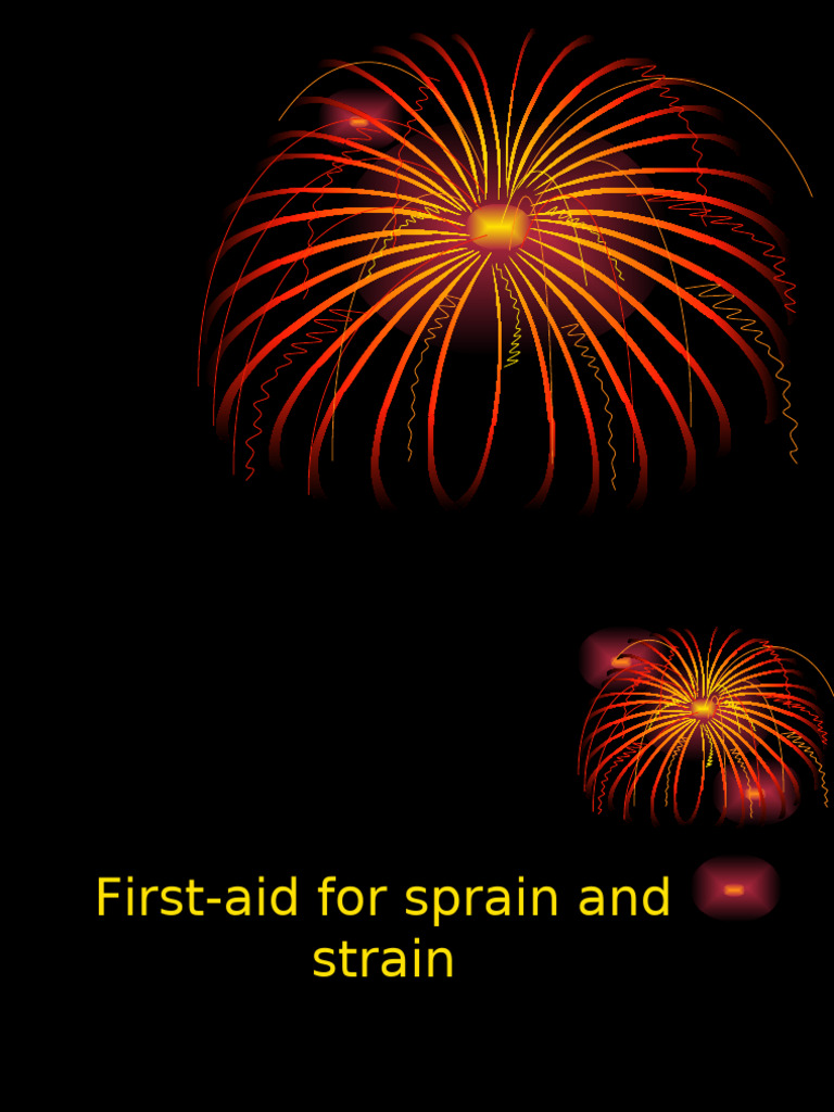 First-Aid For Sprain or Strain | PDF