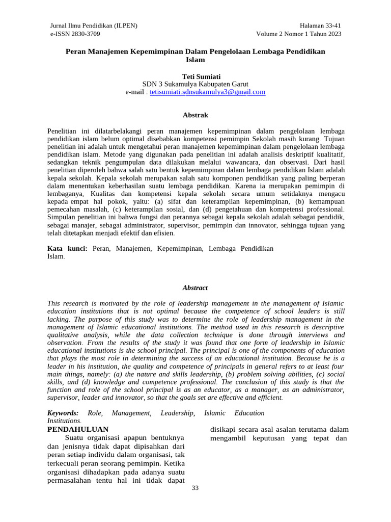 RUJUKAN 2 JURNAL PAK ALI | PDF