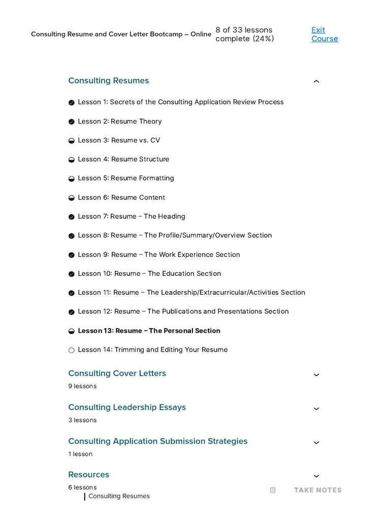 Personal Section in Resume | PDF