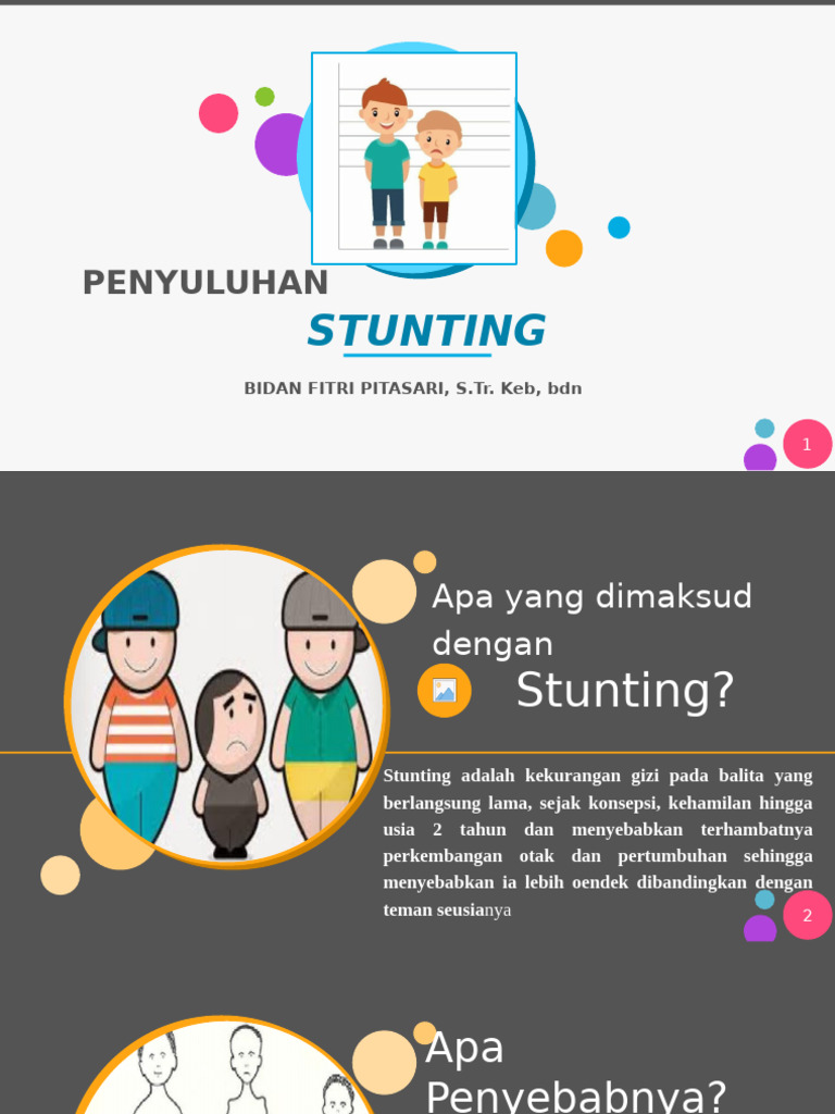 Penyuluhan Stunting | PDF