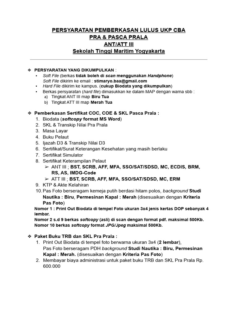 Pemberkasan TRB | PDF