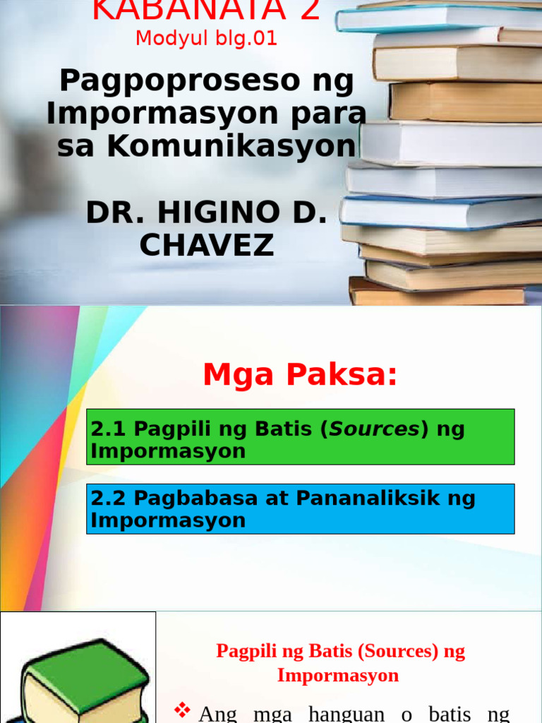 GE FIL 1 Kabanata 2 Modyul 12 at 3 | PDF