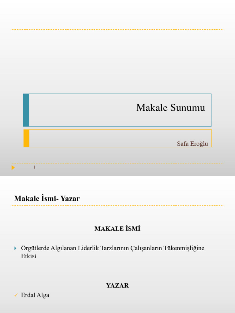 Makale_Sunumu_Ornegi | PDF