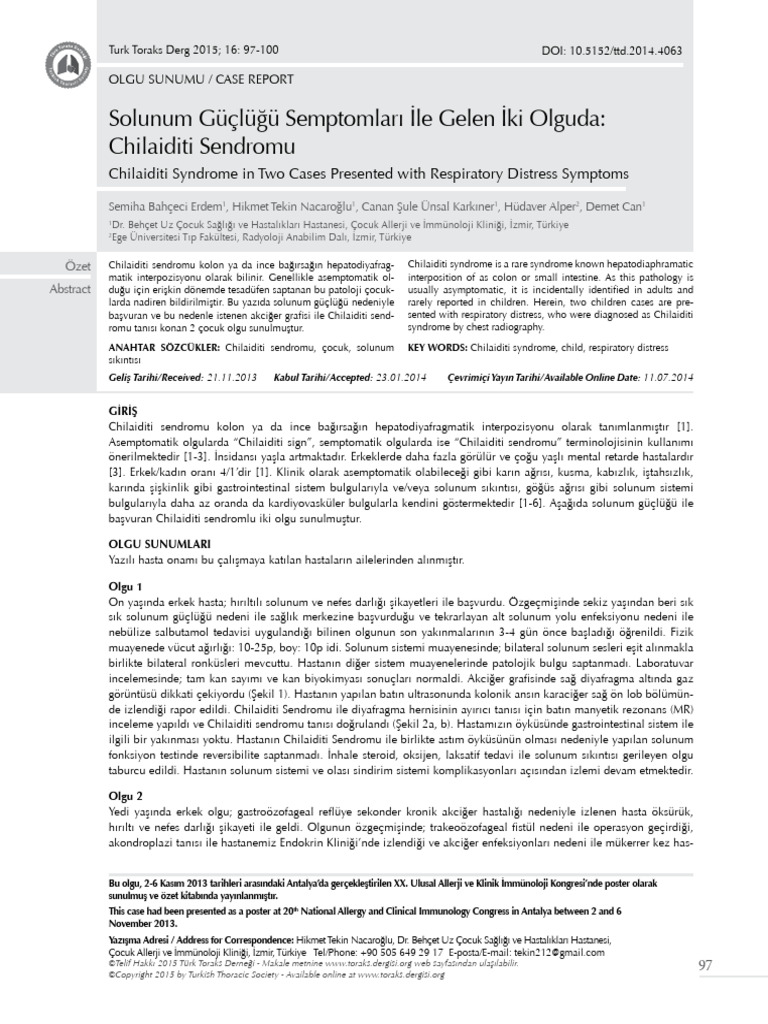 Olgu Sunumu Case Report | PDF