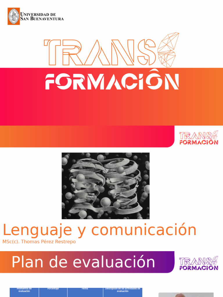 Plantilla Institucional TRANSFORMACIÓN | PDF