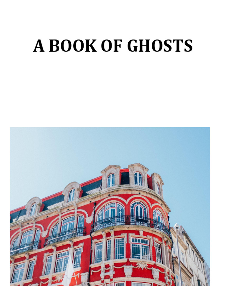 A Book of Ghosts by S. Baring Gould | PDF