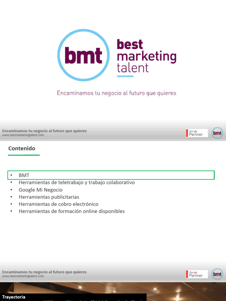 Presencia Digital Google BMT | PDF