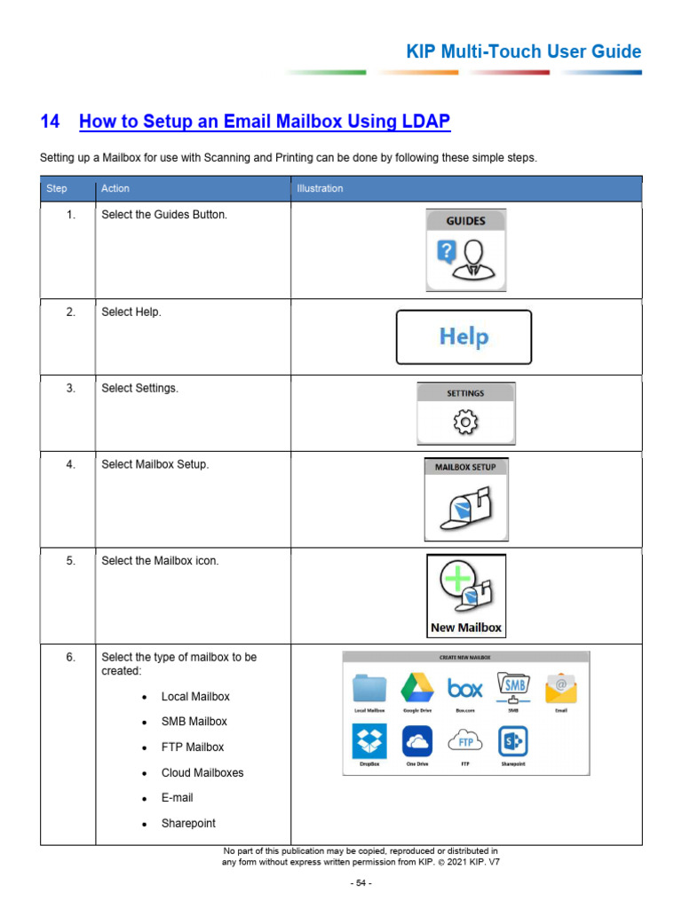 Email Setup | PDF
