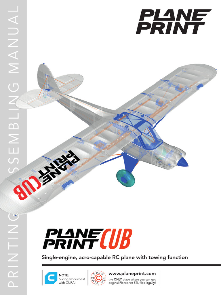 Plane Print Manual - CUB | PDF | Adhesive | Wire