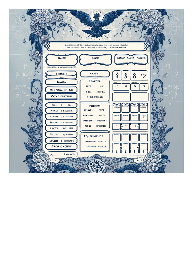 DND Character Sheets | PDF