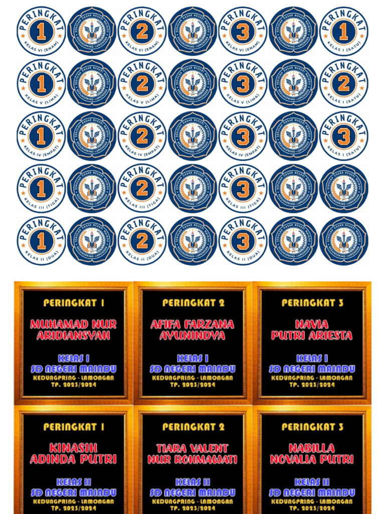 Tempelan Piala | PDF