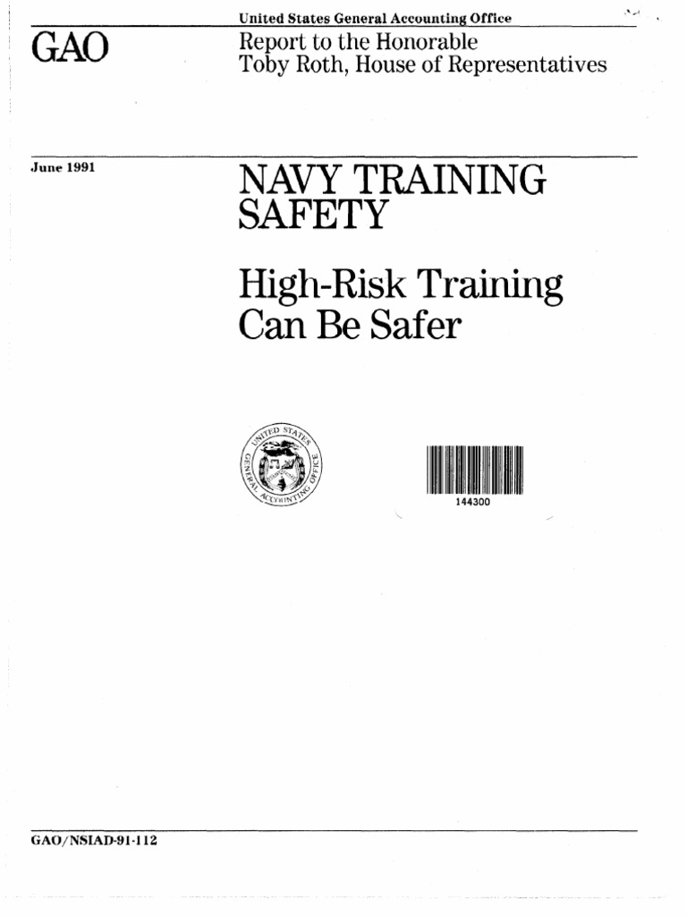Navy Training Safety | PDF