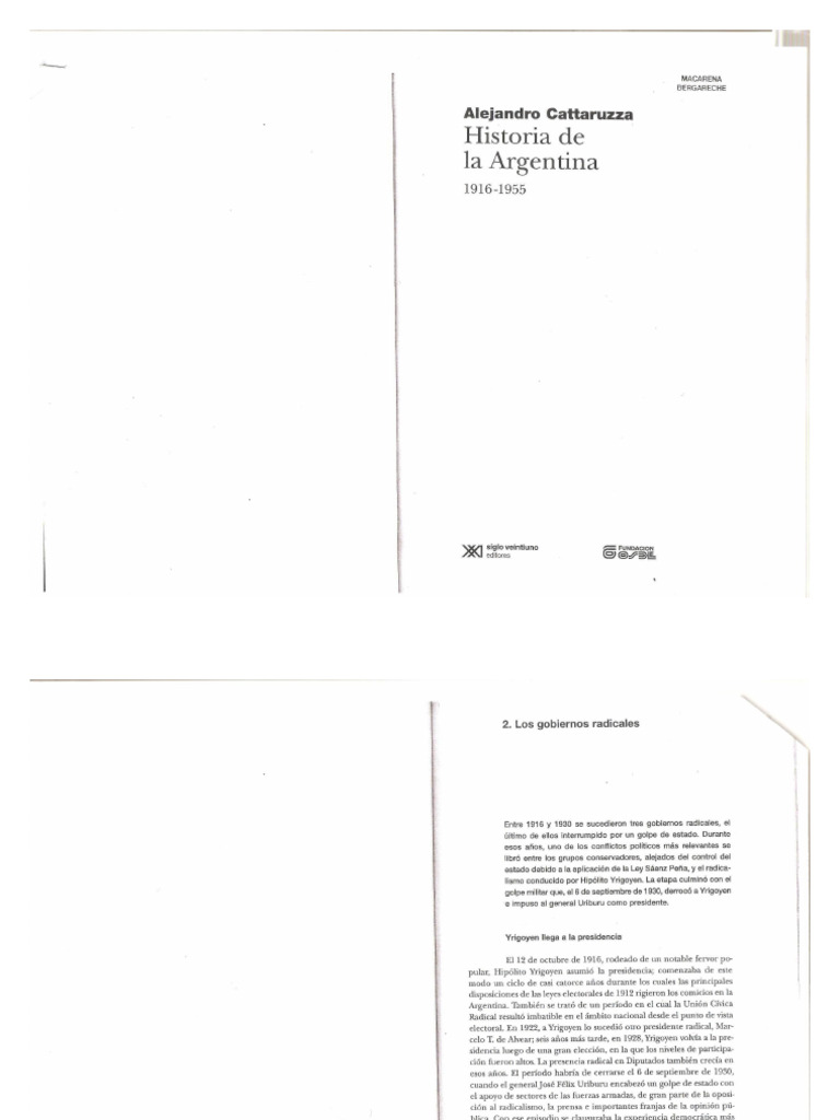 Cattaruzza Radicales | PDF