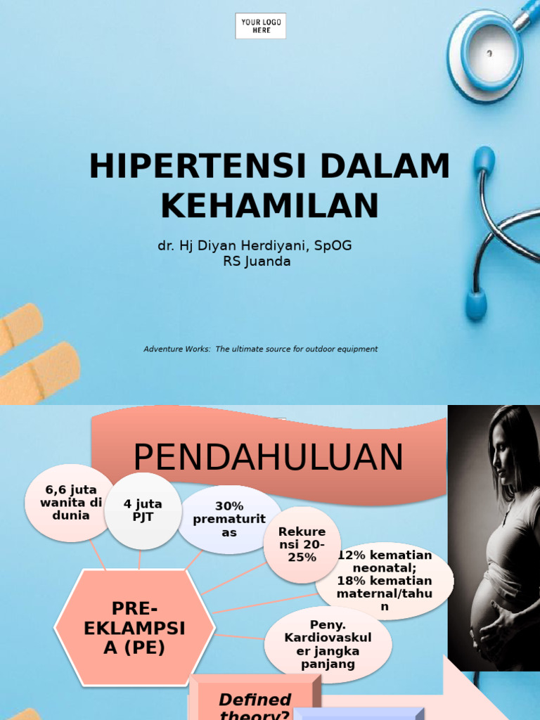 Hipertensi Dalam Kehamilan | PDF | Medical Specialties | Clinical Medicine