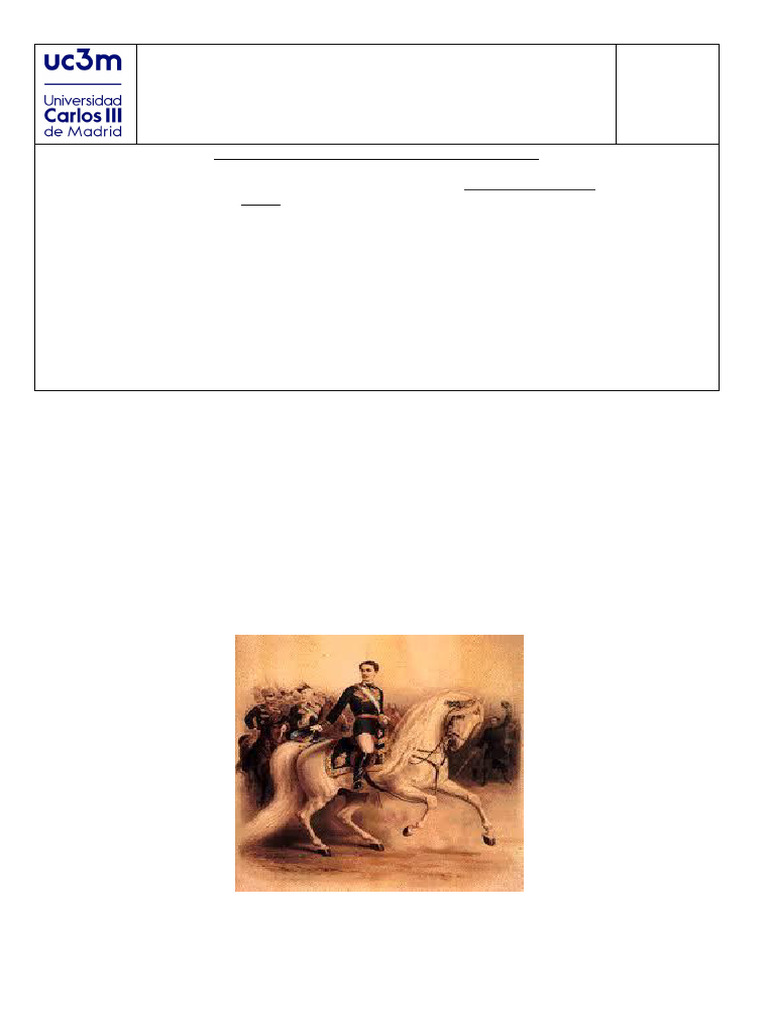 Examen Historia España 2019-2020 | PDF | España | Imperio español