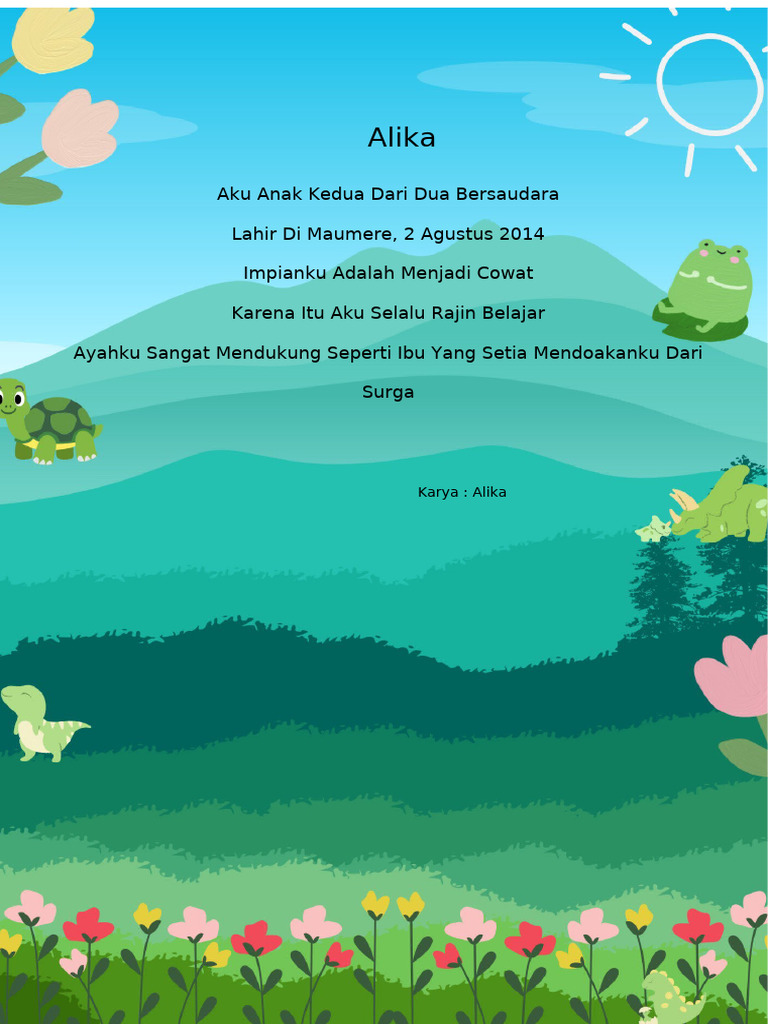 Cipta Puisi Alika | PDF