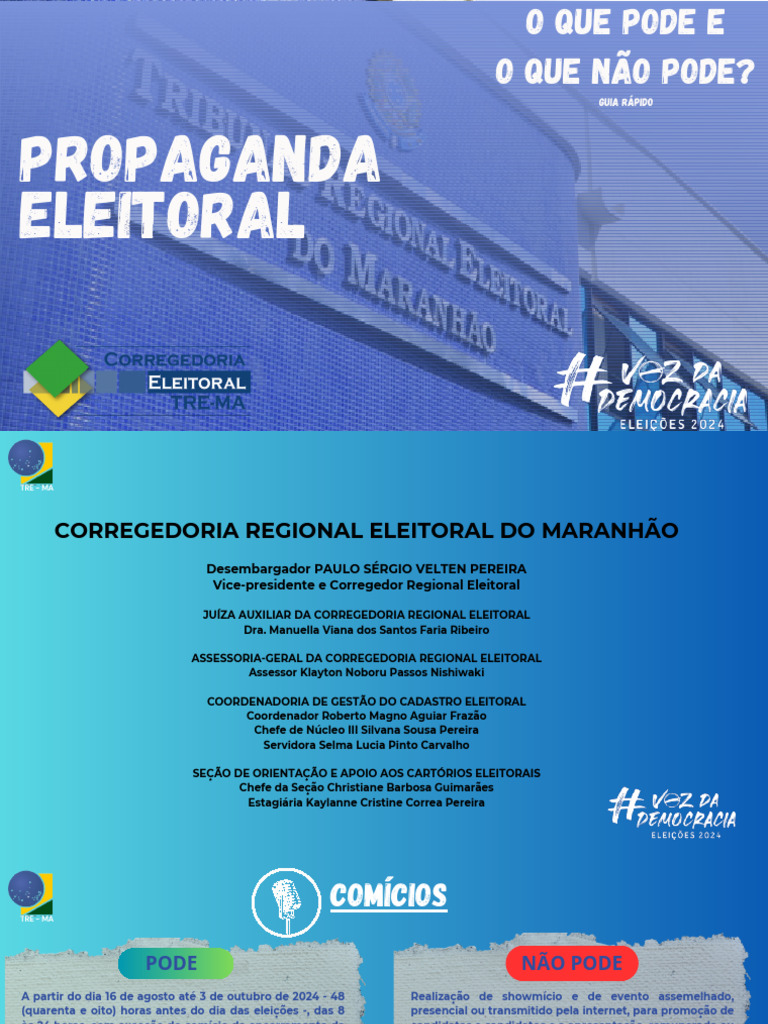 Guia pode x Não pode 2024 | PDF