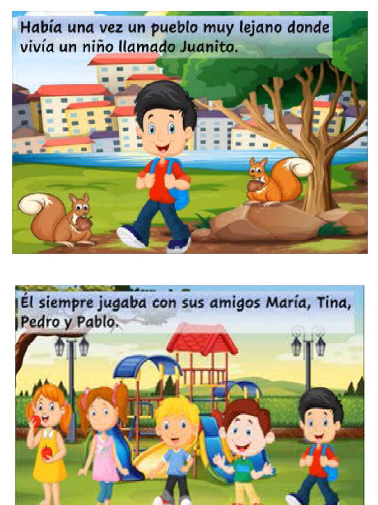 Cuento Las Profesiones | PDF