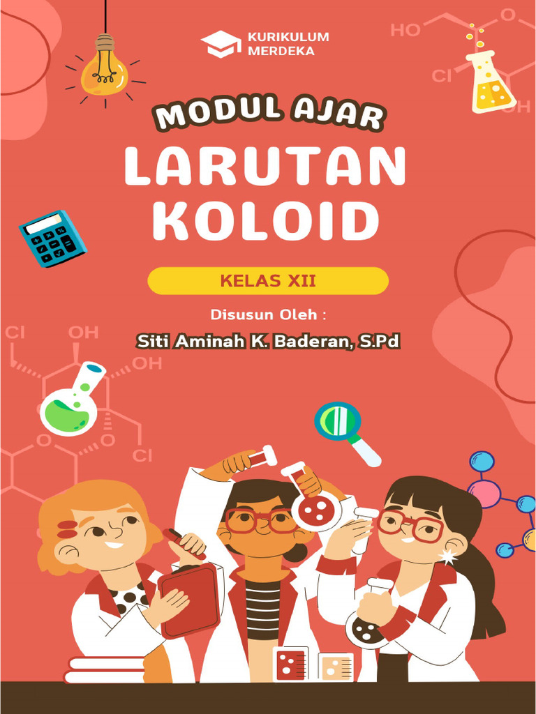 Modul Ajar Larutan Koloid Siti Aminah K. Baderan | PDF