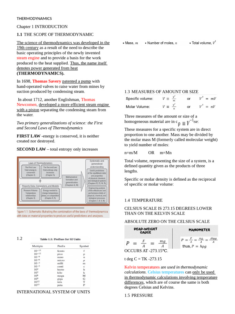 THERMODYNAMICS | PDF