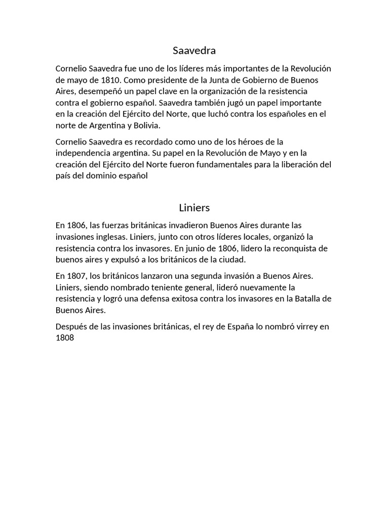 Saavedra | PDF