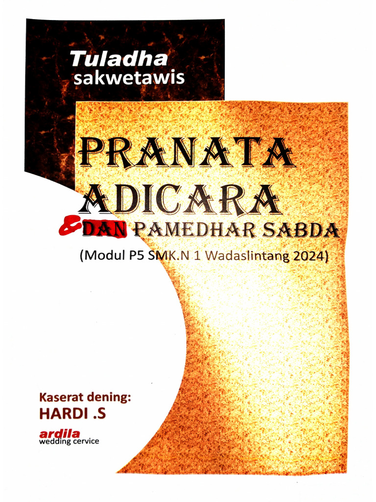 Pranata Cara | PDF