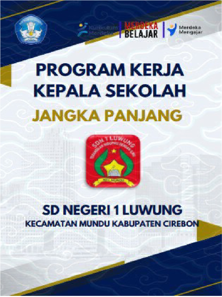 Program Tahunan Kepala Sekolah SDN 1 LUWUNG | PDF