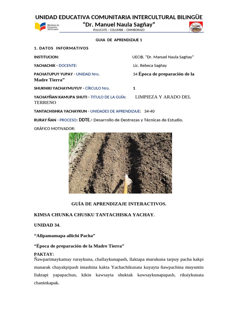 GUIA CIRCULO 1. | PDF