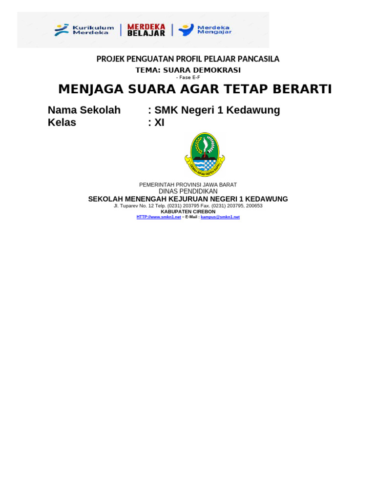 Modul Suara Demokrasi | PDF