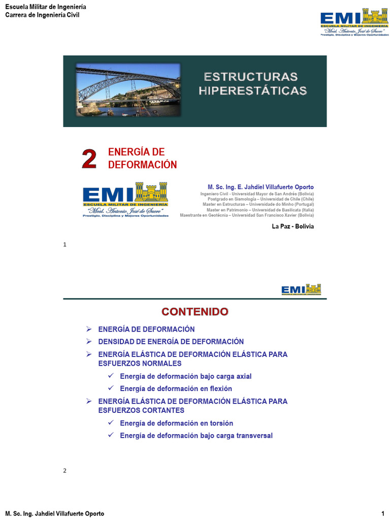 Energia de Deformación | PDF