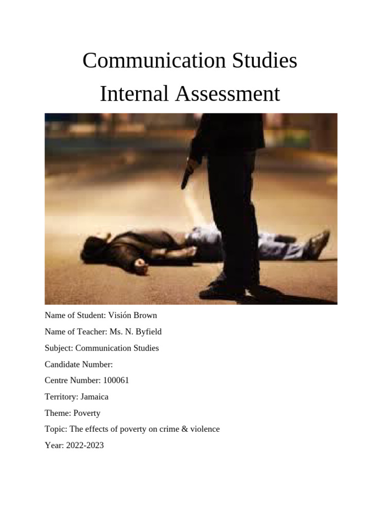 Communication Studies IA | PDF