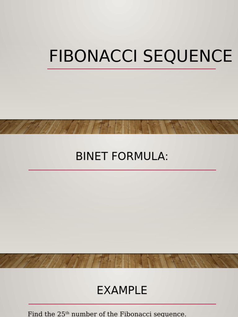 Fibonacci Sequence (1) | PDF
