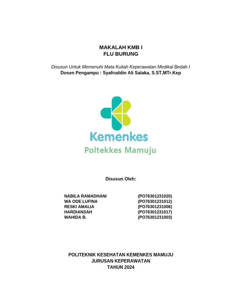 Makalah KMB I | PDF