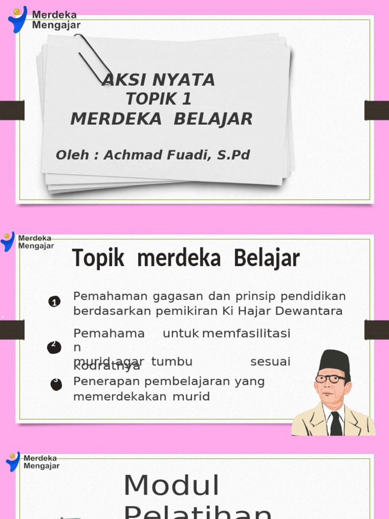 Aksi Nyata Topik 1 Rohanah, S.PD | PDF